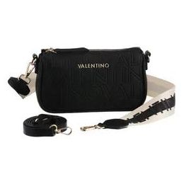 Umh&auml;ngetasche Valentino BAGS "CROSSBODY PANSY", Damen, Gr. B/H/T: 23,5cm x 13,5cm x 5cm, schwarz (nero), Polyurethan, Taschen Umh&auml;ngetasche, Schultertasche Handtasche Damen