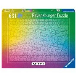 Puzzle Ravensburger "Krypt Gradient", bunt, Puzzles, KinderB:70cm H:50cm, Pappe, Made in Germany, B:70cm H:50cm