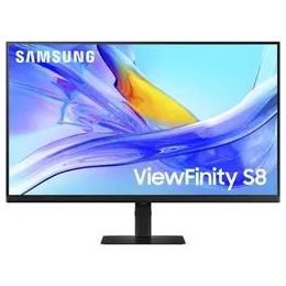Samsung LED-Monitor "S80UD", Energieeffizienz: G (A-G), schwarz, B:54,5cm H:16,8cm T:79,5cm, Monitore