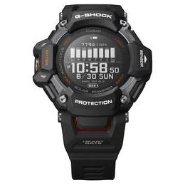 Smartwatch Casio G-SHOCK, orange (schwarz, orange, schwarz, orange), Smartwatches, Herren, Smartwatch, Solaruhr, Armbanduhr, Herrenuhr, Digitaluhr,Stoppfunktion, Weltzeit