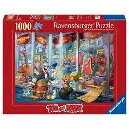 Puzzle Ravensburger "Ruhmeshalle von Tom & Jerry", bunt, Puzzles, KinderB:70cm H:50cm, Pappe, Made in Germany, B:70cm H:50cm