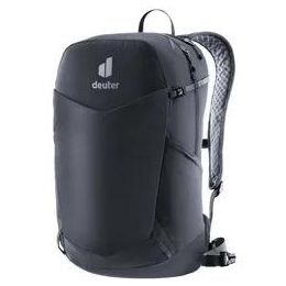 Wanderrucksack Deuter "SPEED LITE 21 L", schwarz, Rucks&auml;cke, B/H/T: 28cm x 46cm x 18cm, Web, Polyamid, unifarben, f&uuml;r Klettern und Wandern, mit Innenf&auml;chern und Seitentaschen, B:28cm H:46cm T:18cm