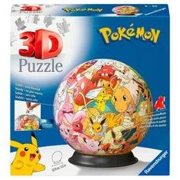 Puzzleball Ravensburger "Pok&eacute;mon - Kanto Region Characters", bunt, Puzzles, Kinder&Oslash;:13cm, Kunststoff, Made in Europe, &Oslash;:13cm