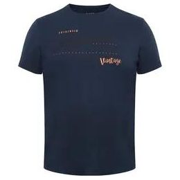 T-Shirt Blend "T-Shirt BHBDoppler", Herren, Gr. 4XL, blau (mood indigo), Obermaterial: 100% Baumwolle CO., Shirts T-Shirt
