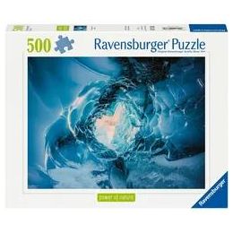 Puzzle Ravensburger "power of nature, Im Auge des Gletschers", bunt, Puzzles, KinderB:49cm H:36cm, Pappe, Made in Germany, B:49cm H:36cm