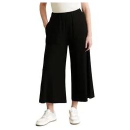 Marc O'Polo Culotte MARC O'POLO DENIM, Damen, Gr. L, N-Gr, schwarz, Web, Obermaterial: 97% Viskose, 3% Elasthan, kn&ouml;chellang, Hosen Culotte