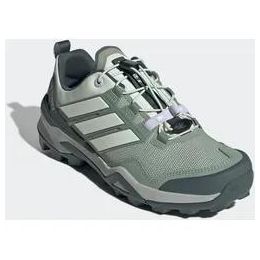 Wanderschuh Adidas TERREX "TERREX SKYCHASER", Damen, Gr. 40,5, wei&szlig; (lingrn, owei&szlig;, sildaw), Synthetik, Textil, Schuhe Wanderschuh