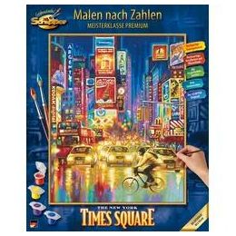 Malen nach Zahlen Schipper "Meisterklasse Premium - New York Times Square", bunt, Malvorlagen, KinderB:40cm H:50cm, Made in Germany, B:40cm H:50cm