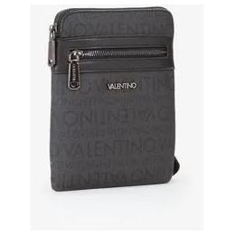Umh&auml;ngetasche Valentino BAGS "Tracollina BILLION", Herren, Gr. B/H/T: 16,5cm x 21cm x 1cm, antrac, nero, Polyurethan, Taschen Umh&auml;ngetasche, Schultertasche, Handytasche
