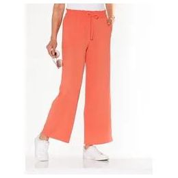 Schlupfhose Classic Basics, Damen, Gr. 52, Normalgr&ouml;&szlig;en, orange (koralle), 100% Polyester, unifarben, Hosen Schlupfhose
