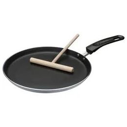 Cr&ecirc;pepfanne GSW, grau (grau, schwarz), &Oslash;:26cm, Pfannen, Induktion
