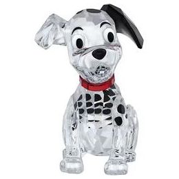 Dekofigur Swarovski "Kristallfigur Sammelfigur Disney Classic 101 Dalmatians Lucky", schwarz (kristallwei&szlig;, schwarz, rot), Dekofiguren, B/H/T: 4,1cm x 6,35cm x 6,45cm, Swarovski Kristall, Swarovski Kristall, B:4,1cm H:6,35cm T:6,45cm