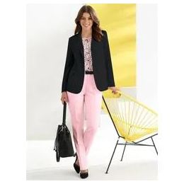 Blusenblazer Classic Basics "Blazer", Damen, Gr. 54, schwarz, 100% Polyester, Blazer Blusenblazer