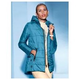 CR&Eacute;ATION L Steppjacke CREATION L, Damen, Gr. 48, blau (topas), 100% Polyester, Wattierung:100% Polyester, unifarben, Jacken Steppjacke