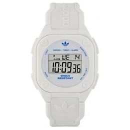 Chronograph Adidas ORIGINALS "CITY TECH FOUR", wei&szlig;, Armbanduhren, Damen, Chronograph, Quarzuhr, Armbanduhr, Herrenuhr, Damenuhr,Datum, Stoppfunktion,digital
