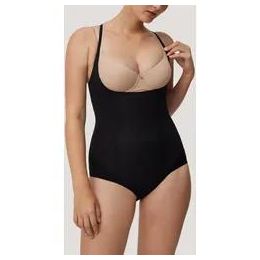 Shaping-Body YSABEL MORA, Damen, Gr. M, N-Gr, schwarz, Single Jersey, Obermaterial: 86% Baumwolle, 14% Elasthan, eng, Bodys, mittlerer Form-Effekt, atmungsaktiv, Baumwollmix, elastisch