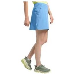 Skort Jack Wolfskin "HIKING ALPINE SKORT W", Damen, Gr. 36, blau (mid, blau), Obermaterial: 87% Polyester, 13% sonstige Fasern, R&ouml;cke Skort