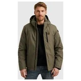 PME-Legend Winterjacke PME LEGEND "STRATOR", Herren, Gr. 3XL, seneca rock, Web, Obermaterial: 85% Polyester, 15% Viskose, normal h&uuml;ftlang, Jacken Winterjacke, Wasserabweisendes Material
