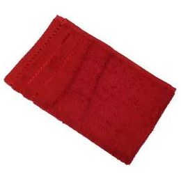 G&ouml;zze G&auml;stehandt&uuml;cher G&Ouml;ZZE "Berlin", rot (bordeaux), B:30cm L:50cm, Frottier, Obermaterial: 100% Baumwolle, Handt&uuml;cher