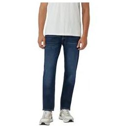 Regular-fit-Jeans s.Oliver, Herren, Gr. 36, L&auml;nge 34, blau (dk blau), Denim/Jeans, Obermaterial: 99% Baumwolle, 1% Elasthan, unifarben, regular fit kn&ouml;chellang, Jeans, im Five-Pocket Style