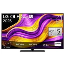 LG OLED-Fernseher "OLED5G59LS", Energieeffizienz: E (A-G), schwarz, 55, Fernseher, Topseller