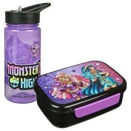 Lunchbox Scooli "Monster High", Kinder, bunt (monster high), Lebensmittelaufbewahrungsbeh&auml;lter Lunchbox, mit Trinkflasche