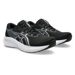 Laufschuh asics "PATRIOT 14", Damen, Gr. 38, schwarz (schwarz, gravel), Textil, Schuhe Laufschuh, Topseller