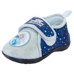 Hausschuh Disney "FROZEN", Kinder, Gr. 21, lt blau, Textil, Schuhe Hausschuh