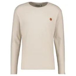 alife and kickin Langarmshirt ALIFE & KICKIN "Herren AlexAK A Langarmshirt, Shirt", Herren, Gr. S, beige (pumice melange), 60% Baumwolle, 40% Polyester, Shirts Langarmshirt