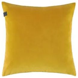 Sch&ouml;ner Wohnen Dekokissen "Soul" Gr. 1, gelb (dunkelgelb, gelb, goldfarben, unifarben), B:44cm H:0,5cm L:44cm, Polyester, SCH&Ouml;NER WOHNEN-KOLLEKTION, Dekokissen_Sitzkissen_Kissenh&uuml;llen