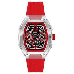 Ice Watch Multifunktionsuhr ICE-WATCH "ICE boliday - Plastic - Medium MT", rot, Armbanduhren, Damen, Quarzuhr, Armbanduhr,Herrenuhr,Silikonarmband,Datum,12/24-Std.-Anzeige