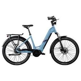 Z&uuml;ndapp E-Bike Z&Uuml;NDAPP "X800" Gr. 48, blau (pastellblau), Elektrofahrr&auml;der, 48cm, 27,5 Zoll (69,85cm), Pedelec, Elektrofahrrad f&uuml;r Damen und Herren, Topseller