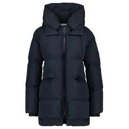 alife and kickin Winterjacke ALIFE & KICKIN "Damen LykkeAK A Steppjacke, Winterjacke, gef&uuml;tterte Jacke", Damen, Gr. L, blau (marine), 100% Polyester, Basic, normal Po-bedeckend, Rippb&uuml;ndchen, Jacken Winterjacke, Moderne gef&uuml;tterte Jacke mit gro&szlig;er gef&uuml;tterter Kapuze