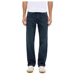 Straight-Jeans Mustang "Herren Style Tramper Straight", Herren, Gr. 44, L&auml;nge 30, blau (883 dunkelblau), Denim/Jeans, 99% Baumwolle, 1% Elasthan, unifarben, straight fit, Jeans Straight-Jeans