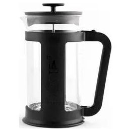 Kaffeebereiter Bialetti "Smart", schwarz (transparent, schwarz), 0,35 l, Kaffeemaschinen, Kaffeebereiter, hitzebest&auml;ndiges Borosilikatglas