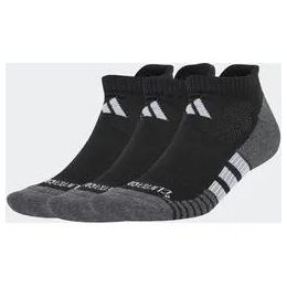 Funktionssocken Adidas PERFORMANCE "PERFORMANCE CLIMACOOL CUSHIONED LOW SOCKS 3ER-PACK", Herren, Gr. XL (46/48), schwarz-wei&szlig; (schwarz, wei&szlig;), Obermaterial: 55% Polyester, 42% Baumwolle, 2% Elasthan, 1% sonstige Fasern, Socken