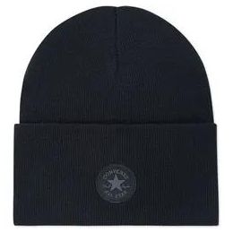 Beanie Converse "CAM Converse HI-TOP BEANIE", Jungen, schwarz, Kunstfaser, M&uuml;tzen Beanie, f&uuml;r Kinder und Jugendliche, w&auml;rmend, flexibles Design