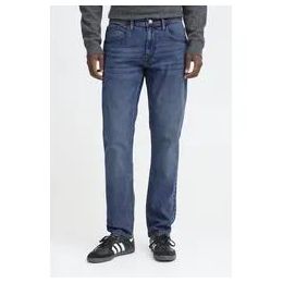 Regular-fit-Jeans Blend "BHTWISTER PP NOOS", Herren, Gr. 36, L&auml;nge 32, blau (denim middle blau), Denim/Jeans, Obermaterial: 98% Baumwolle, 2% Elasthan, Abriebeffekte, regular fit kn&ouml;chellang, Jeans