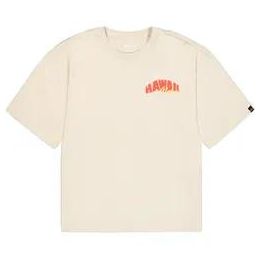 T-Shirt Alpha Industries "Hawaii Aloha Backprint T-Shirt", Herren, Gr. XXL, wei&szlig; (vintage wei&szlig;), Obermaterial: 100% Baumwolle, Shirts T-Shirt