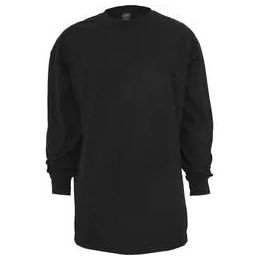 T-Shirt Urban Classics "Urban Classics Herren Tall Tee L/S", Damen, Gr. 4XL, schwarz, 100% Baumwolle, unifarben, oversize, Rundhals, Shirts T-Shirt