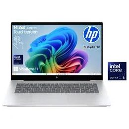 HP Notebook "OmniBook 7 17-dc0079ng", glacier silber, 16 GB RAM 512 GB SSD, Core Ultra 5, Windows 11 Home, Notebooks