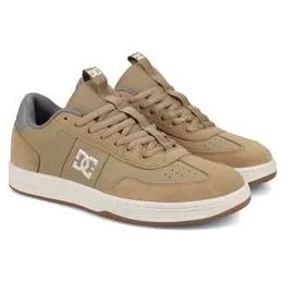 Schn&uuml;rschuh DC Shoes "DC Astrix", Herren, Gr. 10,5 (44), wei&szlig; (tan, sanftes wei&szlig;), Obermaterial:61.35% Leder, 38.65% Synthetikmaterial;, Schuhe Schn&uuml;rschuh