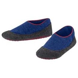Haussocken Falke "Cosyshoe", M&auml;dchen, Gr. 23-24, blau (cobalt blau), Obermaterial: 90% Schurwolle, 10% Polyamid, unifarben, Socken, mit Noppendruck atmungsaktiv, klimaregulierend, geruchshemmend