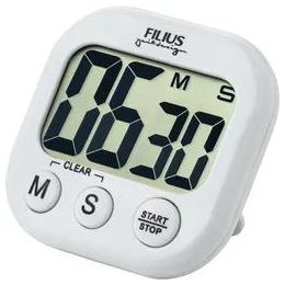 Kurzzeitmesser FILIUS zeitdesign, wei&szlig;, Wecker, Eieruhr, K&uuml;che, K&uuml;chentimer, K&uuml;chenaccessoires, digital, Piepalarm