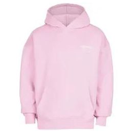 Kapuzensweatshirt DROPSIZE "Dropsize SUCCESS HOODIE", Herren, Gr. L, pink, 70% Baumwolle, 30% Polyester, Sweatshirts