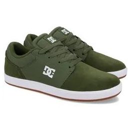 Schn&uuml;rschuh DC Shoes "Crisis 2", Herren, Gr. 9(42), gr&uuml;n (ivygr&uuml;n), Obermaterial:Obermaterial: Leder [Kuh] / Futter: Textil / Au&szlig;ensohle: Gummi;, Schuhe Schn&uuml;rschuh
