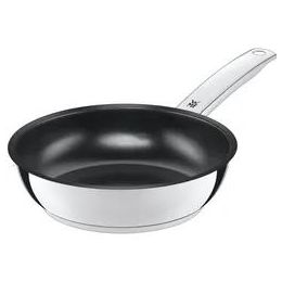 Bratpfanne WMF "Durado", grau (edelstahlfarben, schwarz), B:21,5cm H:7,1cm L:38,5cm &Oslash;:20cm, Pfannen, Bratpfanne, Antihaftbeschichtet,f&uuml;r alle Herdarten geeignet, energiesparend