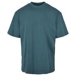 T-Shirt Urban Classics "Urban Classics Herren Tall Tee", Damen, Gr. L, teal, 100% Baumwolle, unifarben, oversize, Rundhals, Shirts T-Shirt