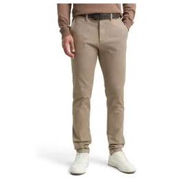 Chinohose Tom Tailor, Herren, Gr. 33, L&auml;nge 34, beige braun zig zag structure, Obermaterial: 97% Baumwolle, 3% Elasthan, slim fit lang, Hosen Chinohose, mit dezenter Struktur