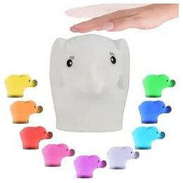 PAULEEN LED Nachtlicht "Night Elephant", wei&szlig;, 1, H: 11,5cm, 1 Stk., Leuchten, LED-Modul, Elefant, BPA-Frei, Farbwechsel RGBW, LED Nachtlicht
